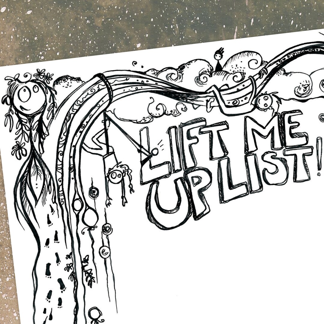 Lift Me up Kids Self Care Worksheet, Mental Health Printable Poster ...