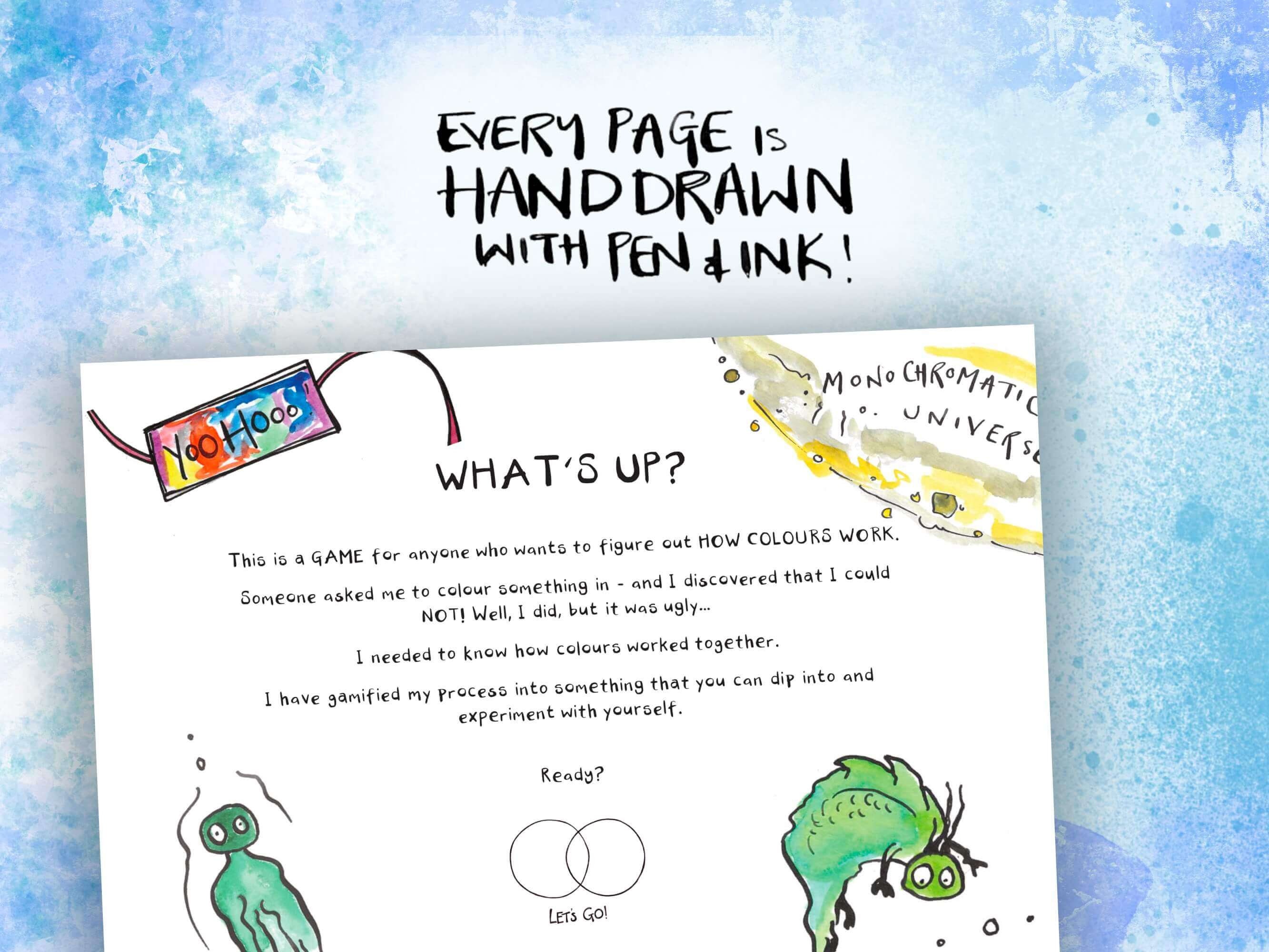 How Do Colours Work Colouring in Guide Printable PDF Kids - Etsy