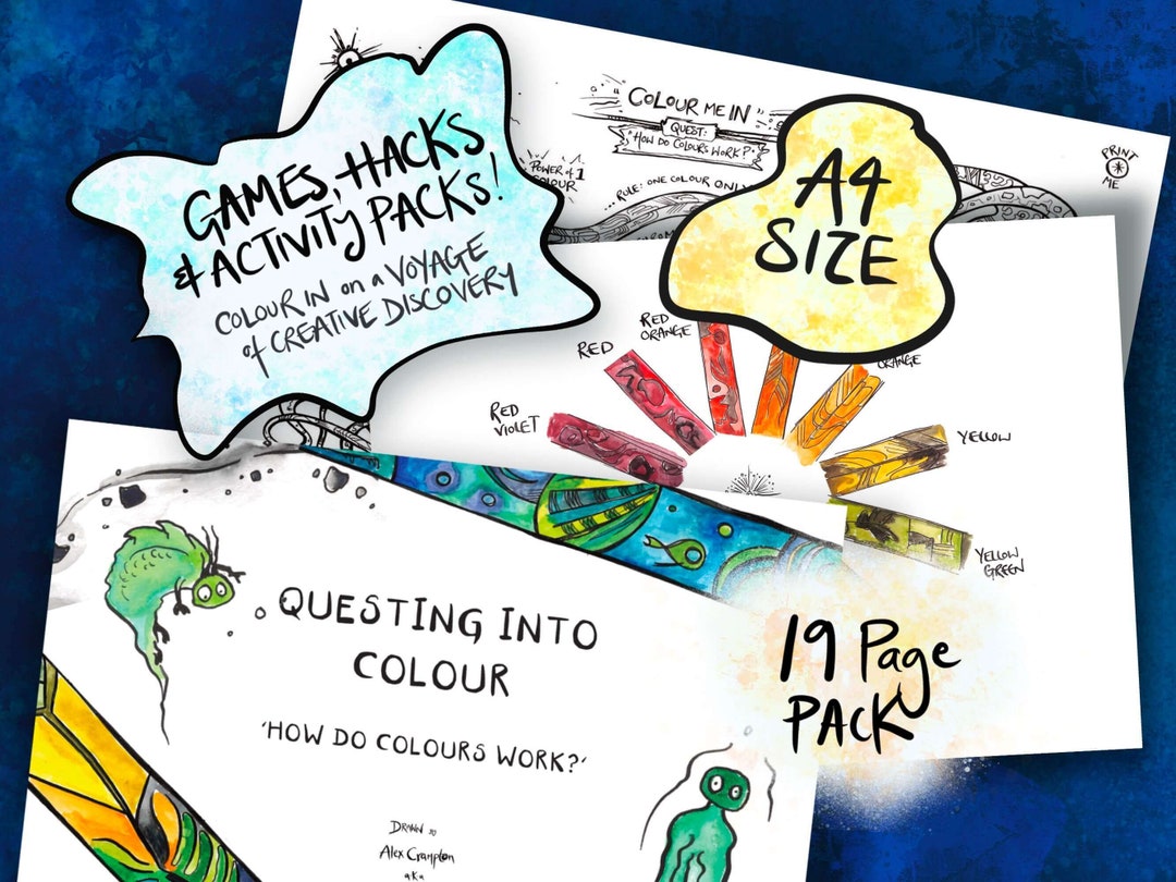 How Do Colours Work Colouring in Guide | Printable PDF for Kids ...