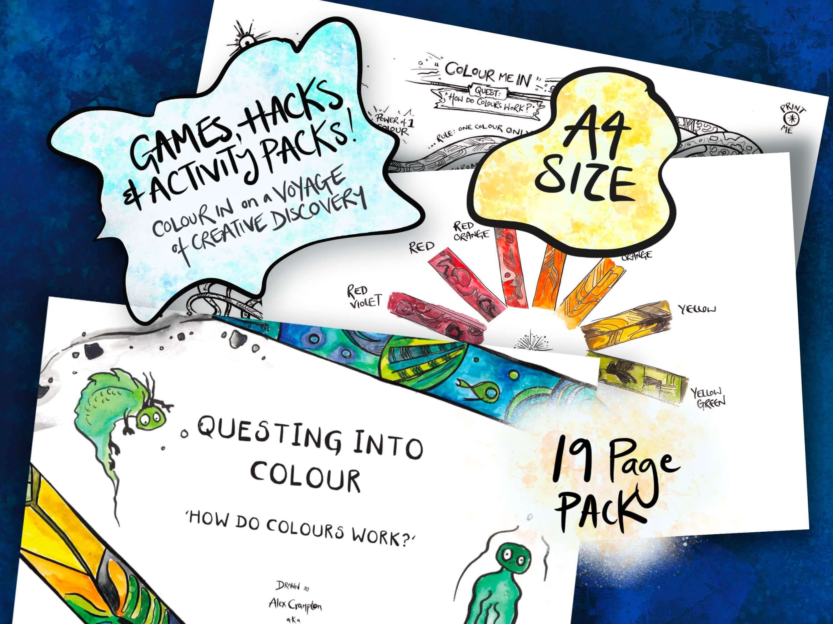 How Do Colours Work Colouring in Guide | Printable PDF for Kids ...