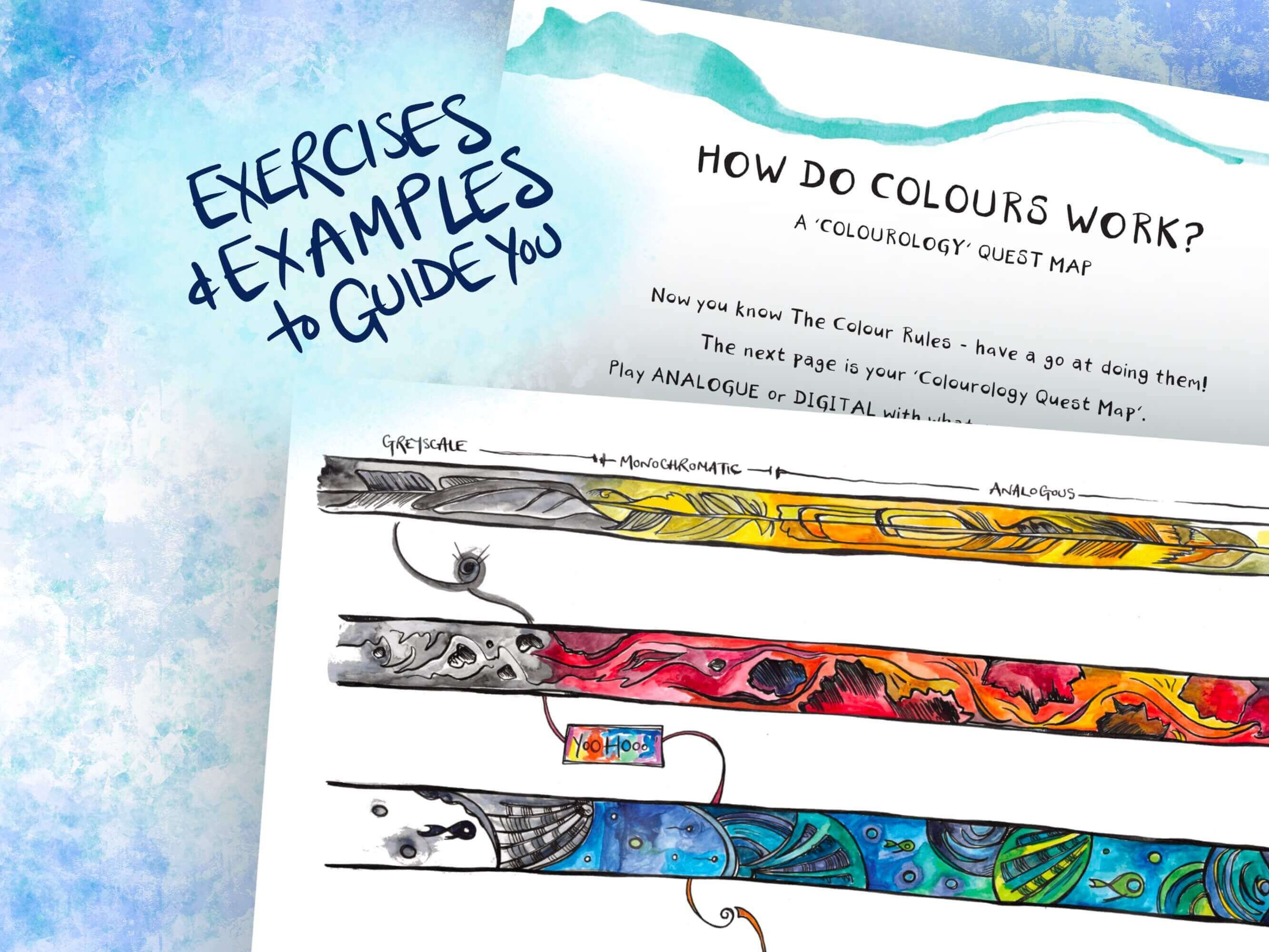 How Do Colours Work Colouring in Guide Printable PDF Kids - Etsy