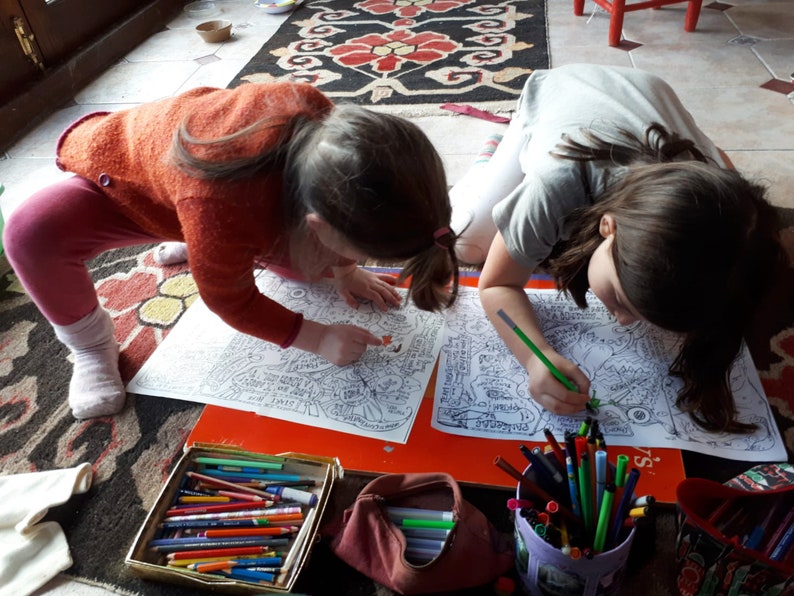 How Do Colours Work Colouring in Guide | Printable PDF | Kids & Adults ...