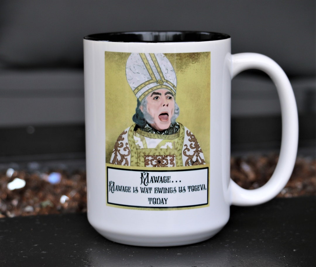 The Princess Bride "mawage..." the Princess Bride Mug, Hand Drawn! - Etsy