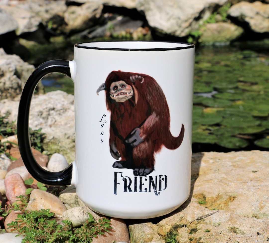 Labyrinth "friend" Ludo, Labyrinth Mug, Labyrinth Cup, 15oz Mug - Etsy