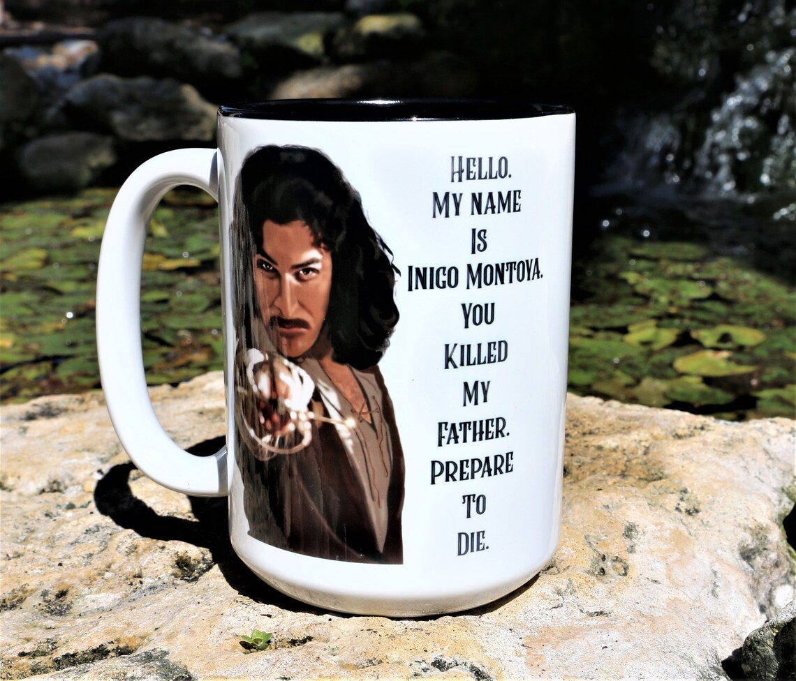 The Princess Bride hello My Name is Inigo Montoya You - Etsy Australia