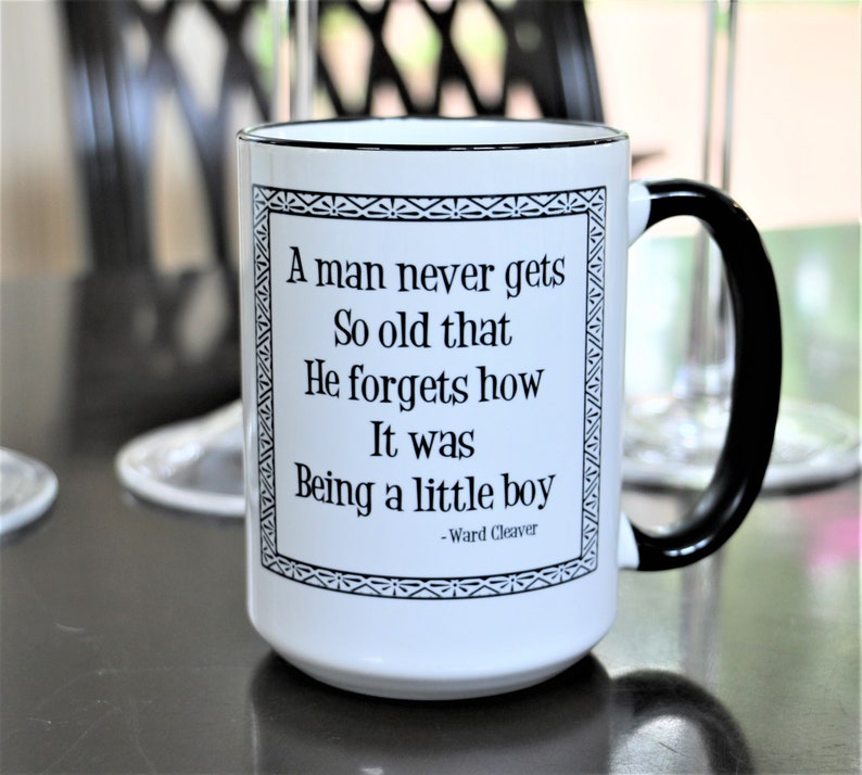 Ward Cleaver Leave It to Beaver a Man Never Gets so - Etsy