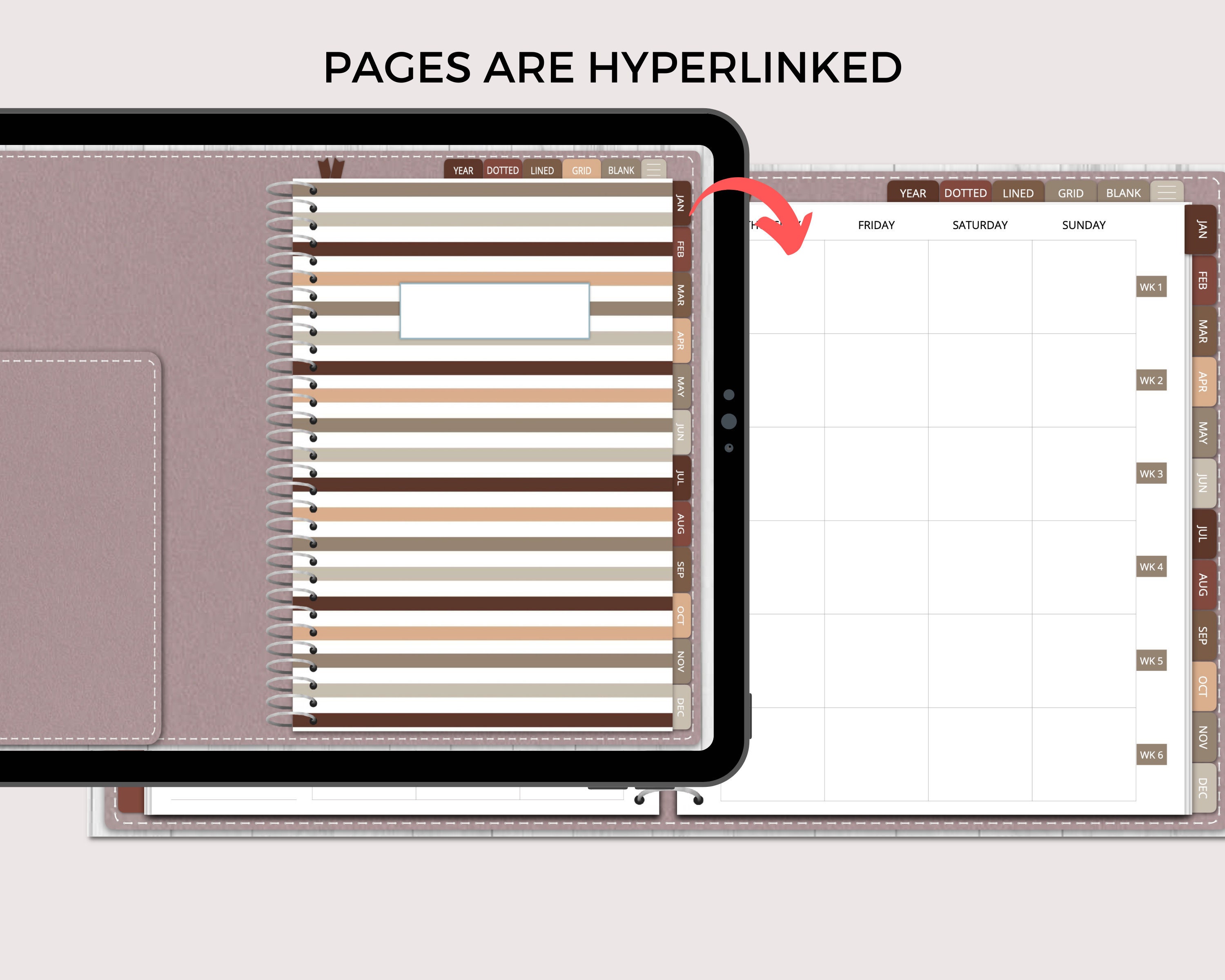 Undated Digital Planner Goodnotes Planner Notability Planner | Etsy