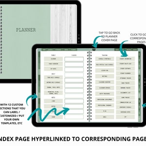 Digital Teacher Planner, August Start Teacher Digital Planner 2022-2023 ...