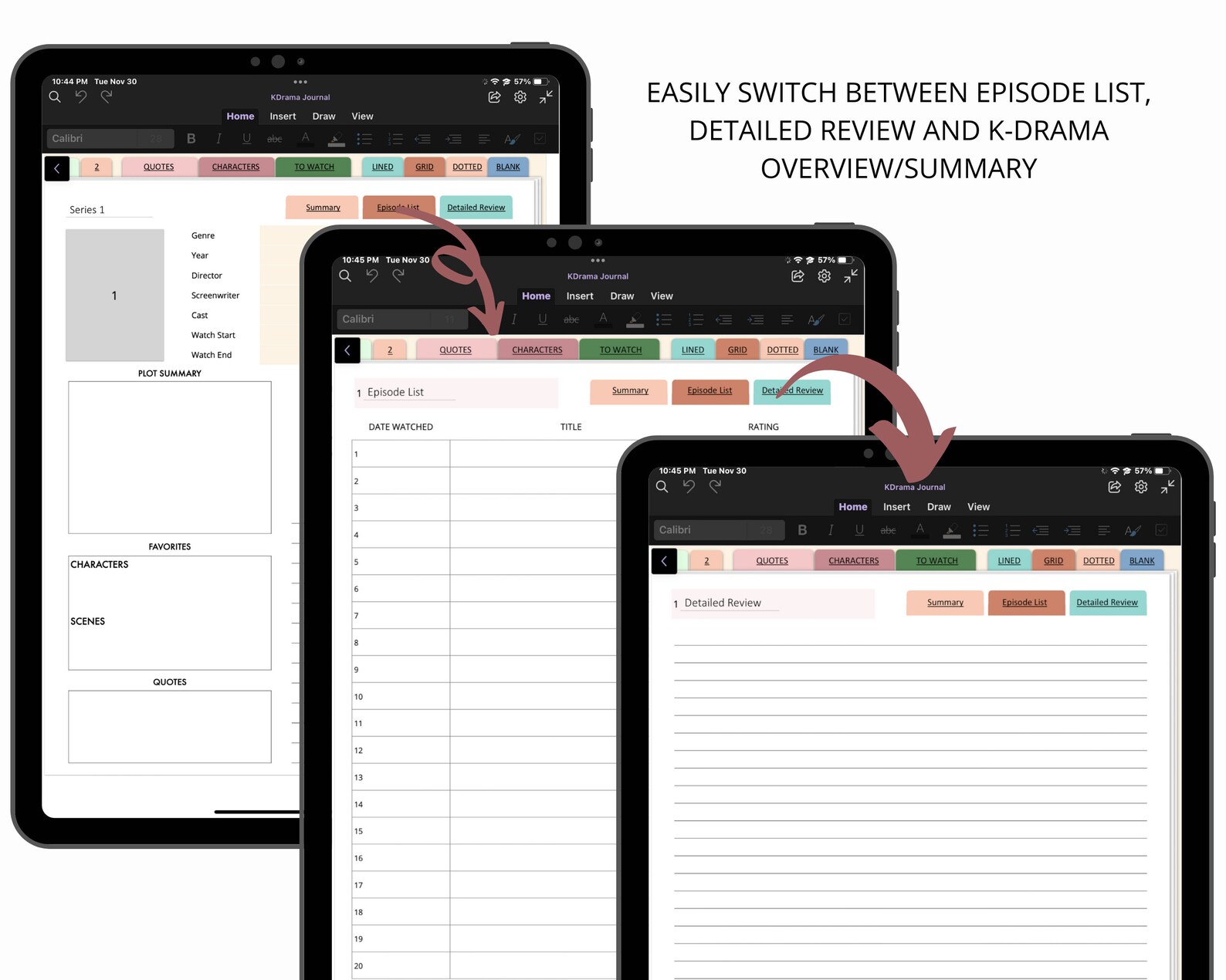 Onenote Journal Digital K-drama Journal Kdrama Journal - Etsy