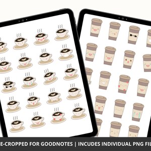 Goodnotes Digital Stickers, Precropped Planner Stickers, PNG Stickers ...