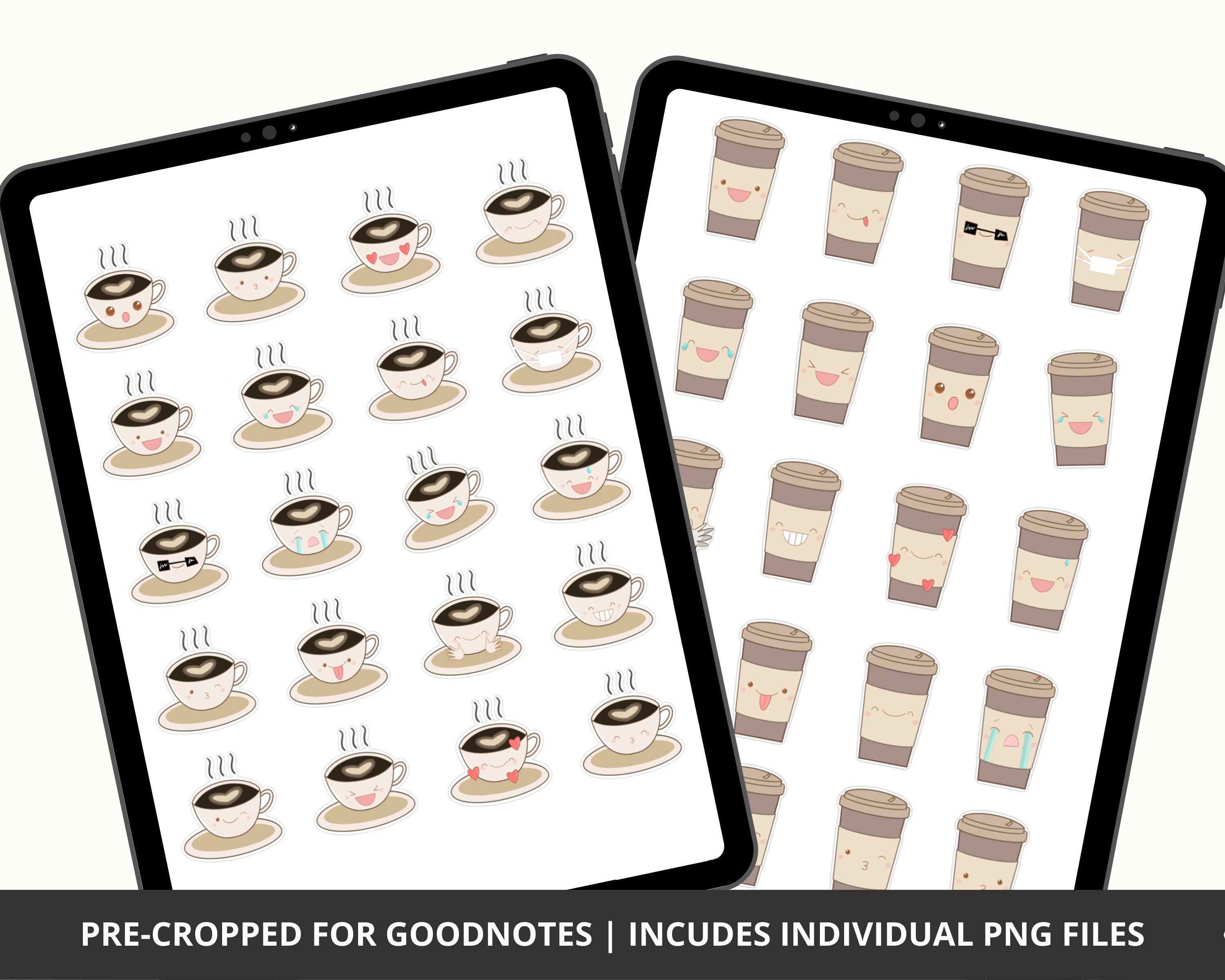 Goodnotes Digital Stickers Precropped Planner Stickers PNG - Etsy