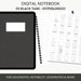 Onenote Notebook, Onenote Notes Template, Onenote Digital Notebook ...