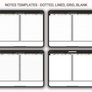 July 2025 to June 2026 Onenote Planner, Digital Midyear Planner ...