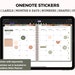 Onenote Stickers, Onenote Digital Stickers, Onenote Planner Stickers ...