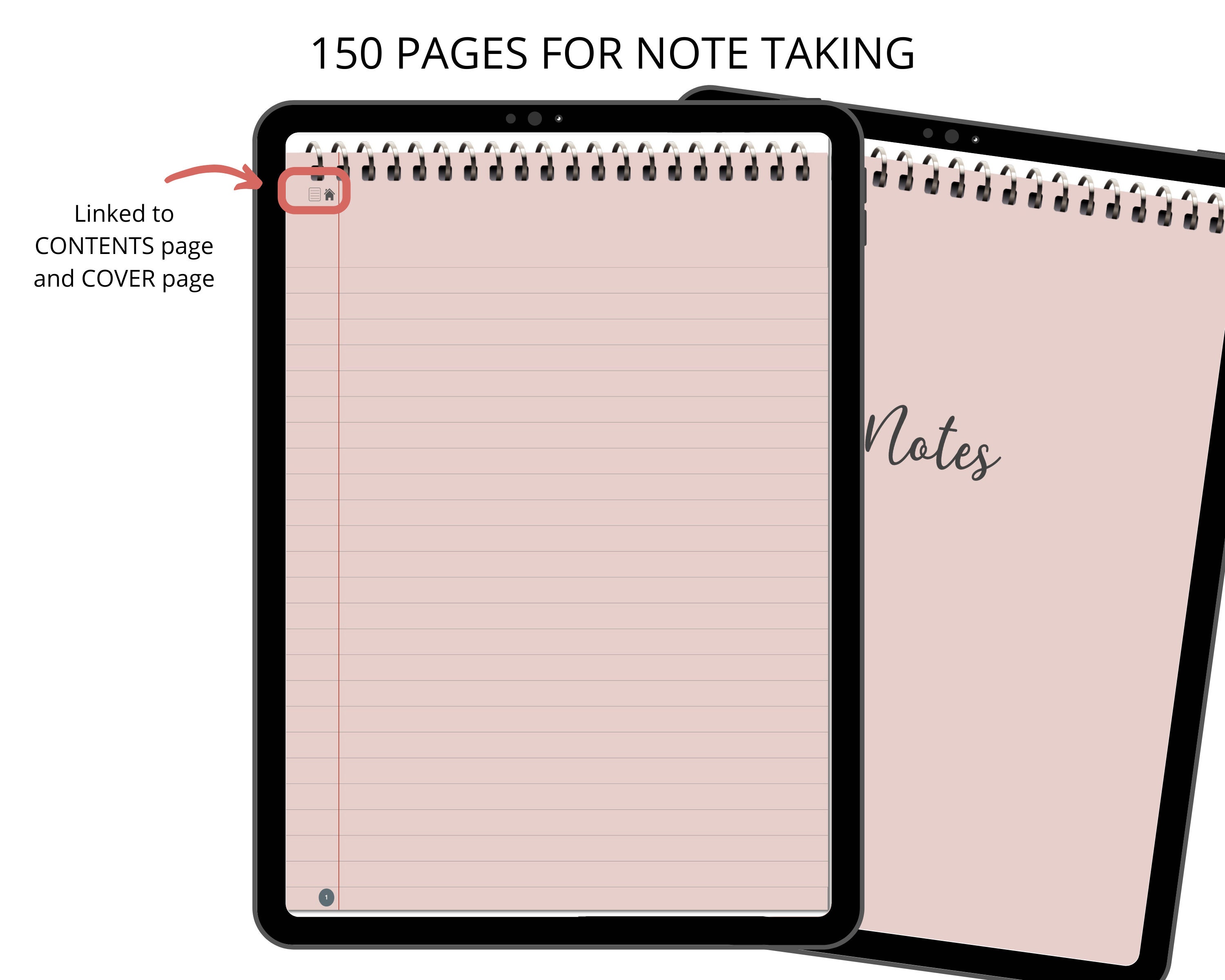 Digital Notepad, Digital Notepaper for Android, Hyperlinked Tablet ...