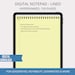 Onenote Notes Template, Onenote Digital Notebook, Onenote Textured ...