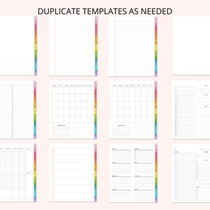 Digital Notebook Goodnotes, Digital Notebook for Ipad, 20 Hyperlinked ...