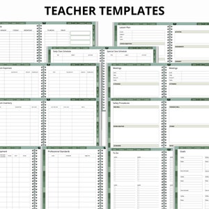 Digital Teacher Planner, August Start Teacher Digital Planner 2022-2023 ...