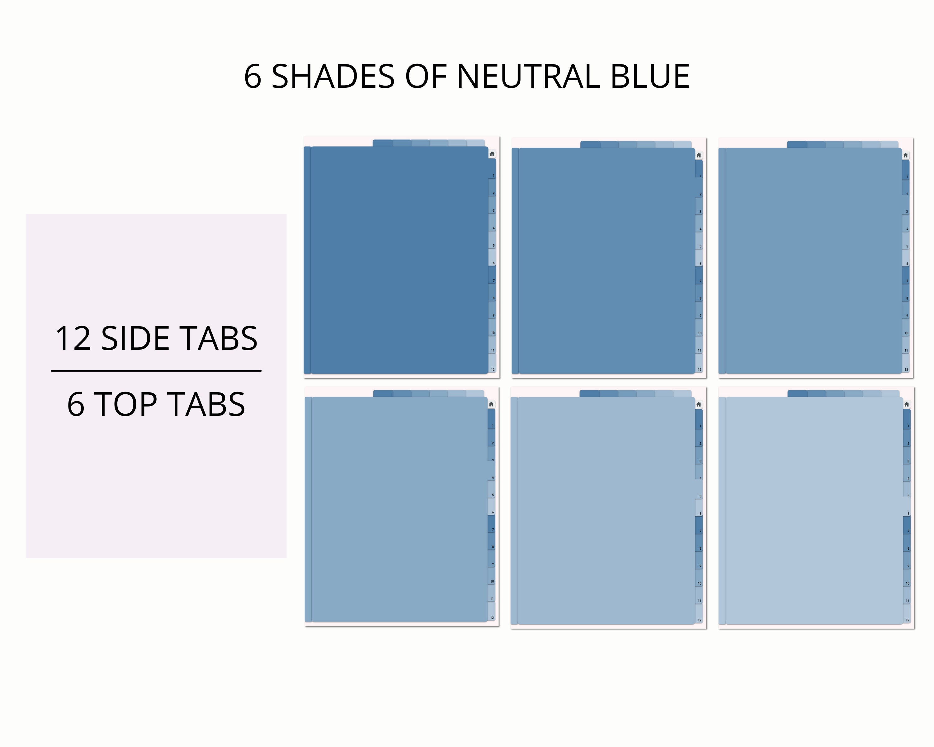 Digital Notebook Tabs Goodnotes, Notebook for Ipad, Hyperlinked Tablet ...