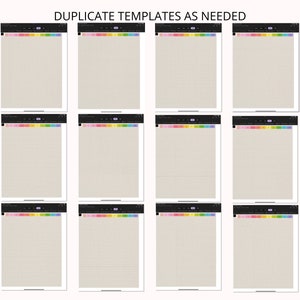 Onenote Notes Template, Onenote Digital Notebook, Onenote Textured ...