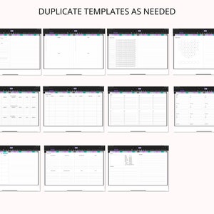 Onenote Digital Notebook, Onenote Notebook, Onenote Notes Template ...
