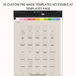 Onenote Notebook Bundle in Portrait, Notes Template, Onenote Note Page ...