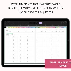Onenote Planner 2022 2023, Digital Mid Year Planner, Onenote Planner ...