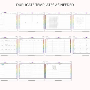Onenote Notebook, Onenote Notes Template, Onenote Digital Notebook ...
