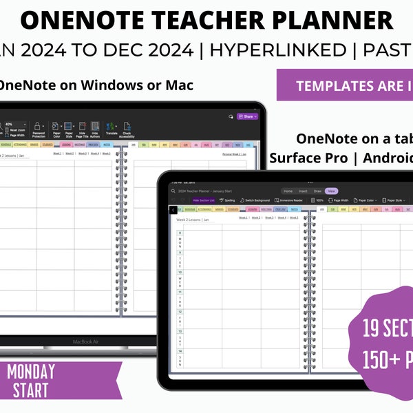 Teacher Planner - Etsy