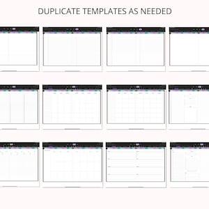 Onenote Digital Notebook, Onenote Notebook, Onenote Notes Template ...