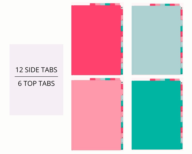 Digital Notebook Goodnotes, Digital Notebook Tabs, Notebook for Ipad ...