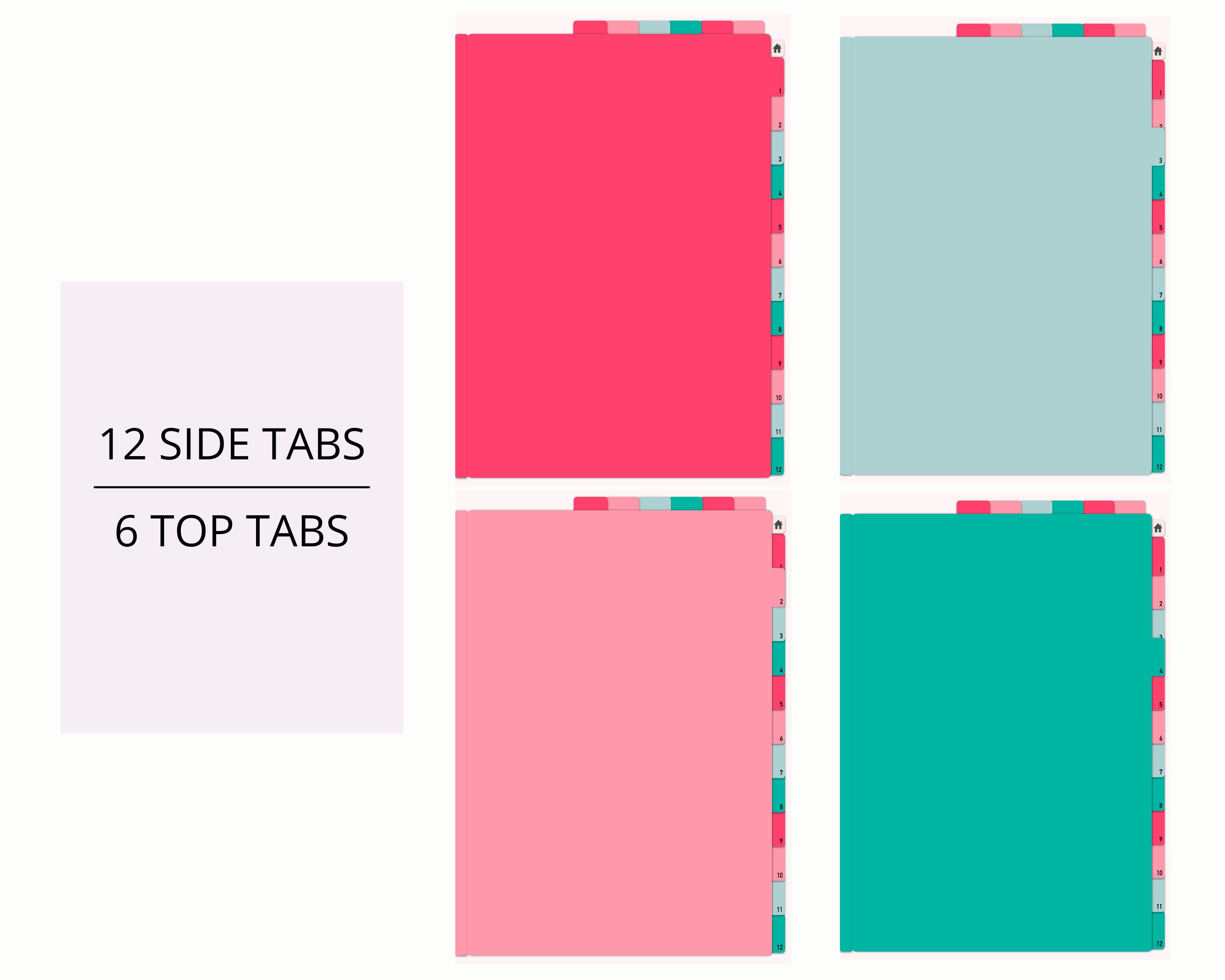Digital Notebook Goodnotes, Digital Notebook Tabs, Notebook for Ipad ...