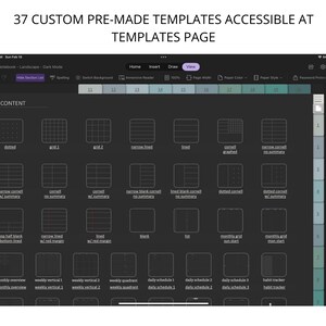 Onenote Digital Notebook, Onenote Notebook Template, Onenote Journal ...