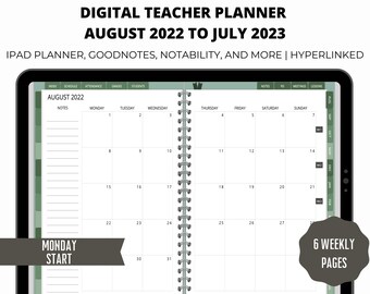 Music Teacher Digital Planner Digital Planner for Music - Etsy
