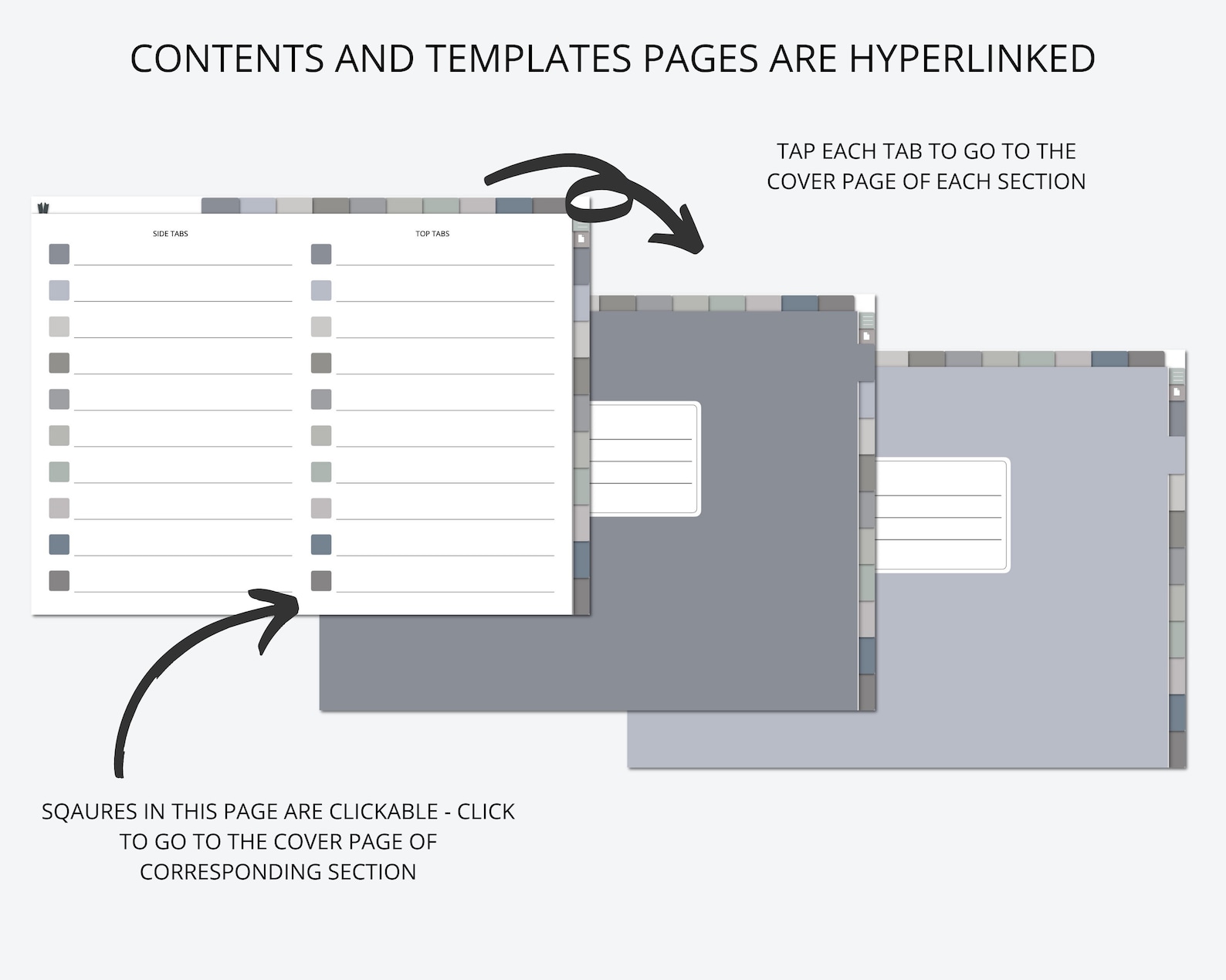 Digital Notebook Goodnotes, Digital Notebook Landscape, Digital ...