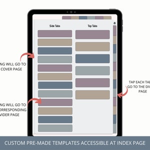 Digital Notebook Goodnotes, Digital Notebook Tabs, Notebook for Ipad ...