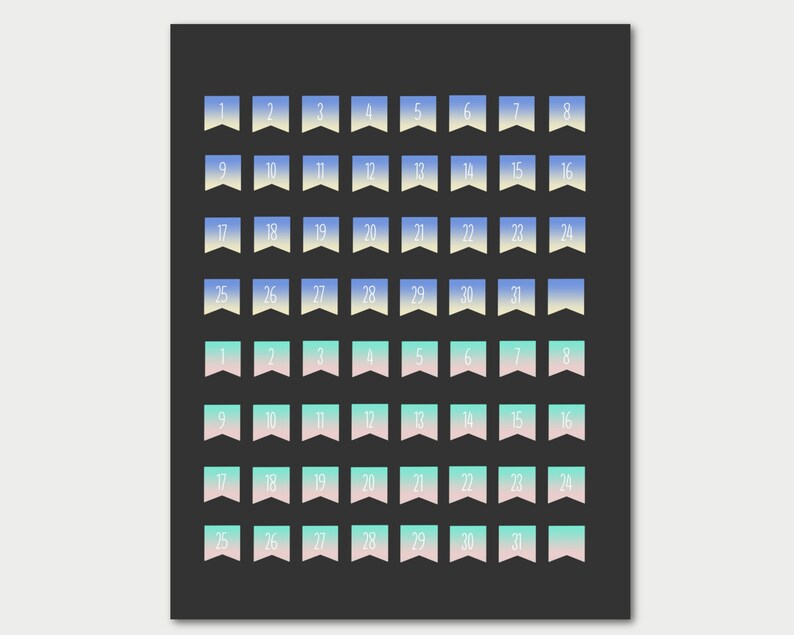 Digital Stickers Dark Mode Planners Precropped Stickers for - Etsy