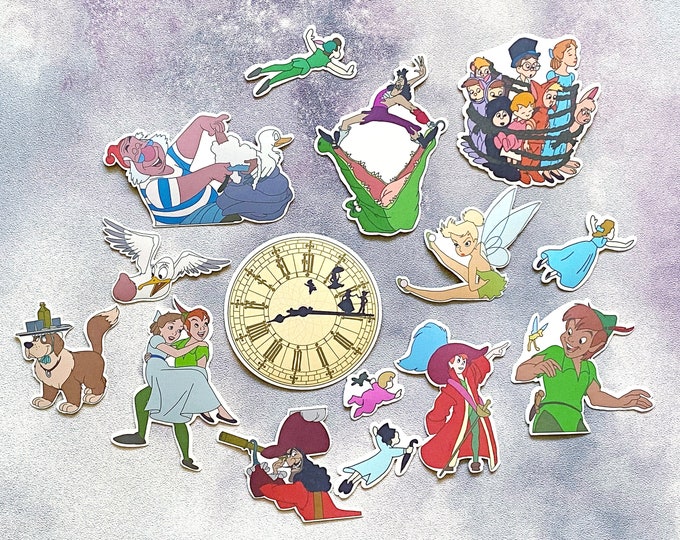 Peter Pan Sticker Pack Lost Boys Sticker Pack - Etsy