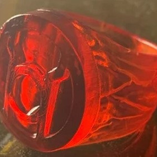 Red Lantern Corps Ring - Etsy