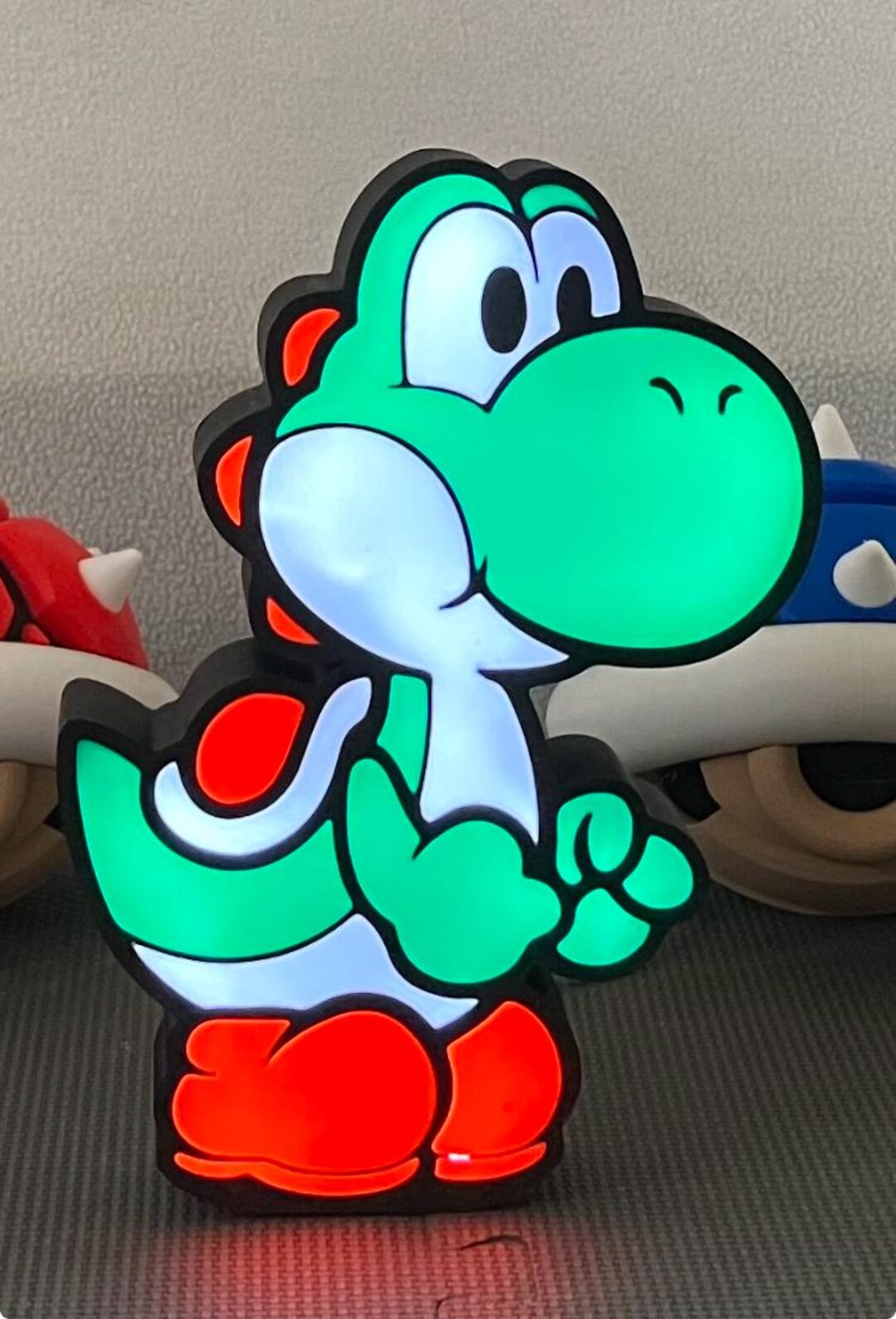 Super Mario Bros Yoshi Light Box - Etsy
