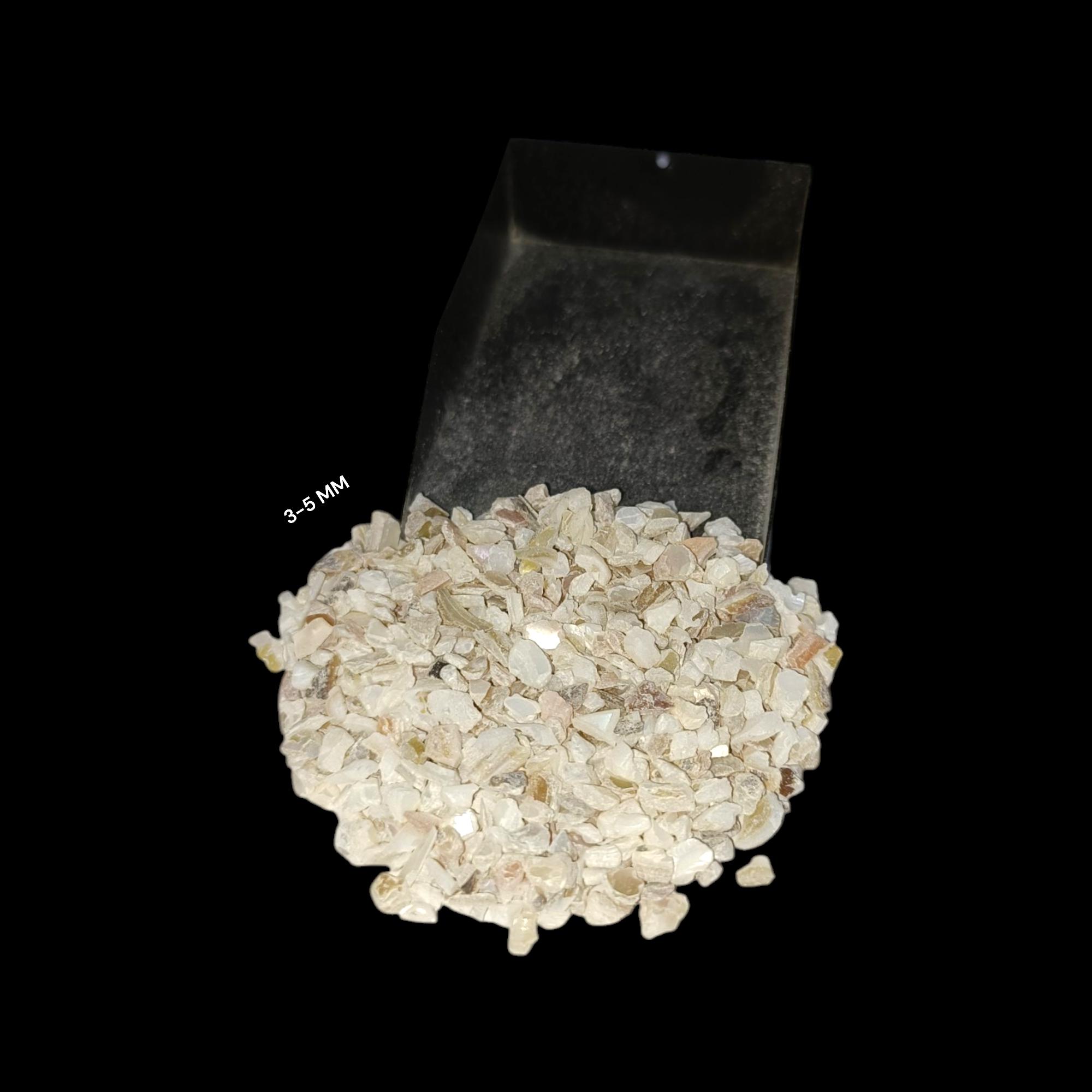 Crushed Abalone Shell Coarse Gemstone Powder All Size Natural Shell ...