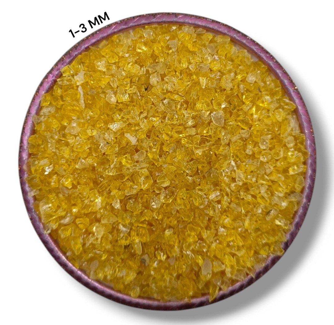 Crushed Amber Gemstone Coarse 1-3 MM Baltic Amber Hydro Quartz Crushed ...