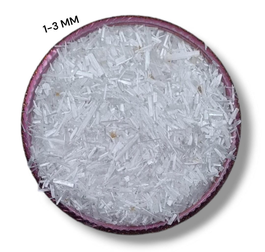 Premium Natural Crushed Selenite Coarse Gemstone Powder Crushed 1-3 MM ...
