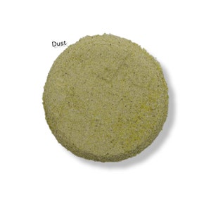 20 Crushed Gemstone Dust Powder, Fine Raw Stone Dust Powder for Ring ...