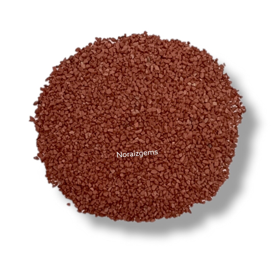 Crushed Red Jasper Gemstone Powder 1-3 MM Red Jasper Crushed Stone ...