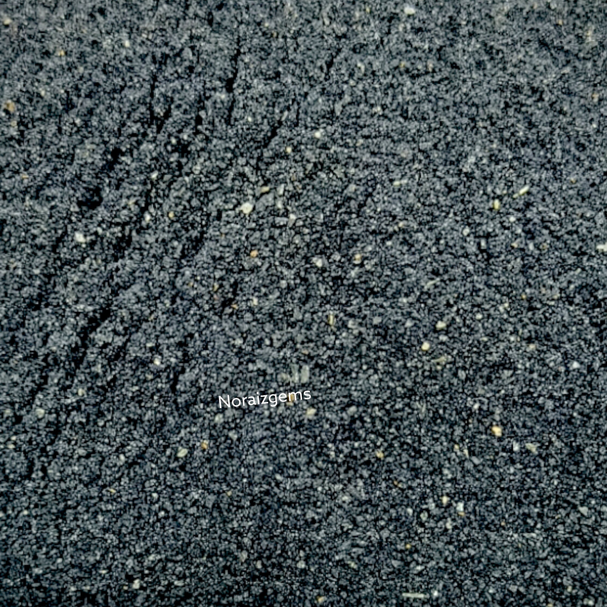 Crushed Black Tourmaline Gemstone Powder for Stone Inlay, Mineral Art ...