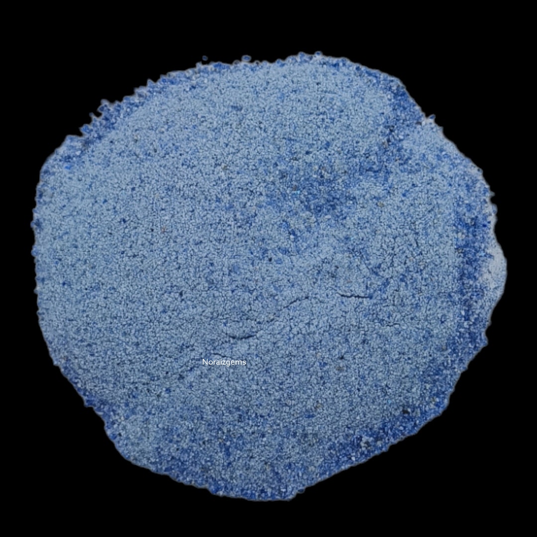 Crushed Lapis Lazuli Gemstone Powder for Stone Inlay, Mineral Art or ...