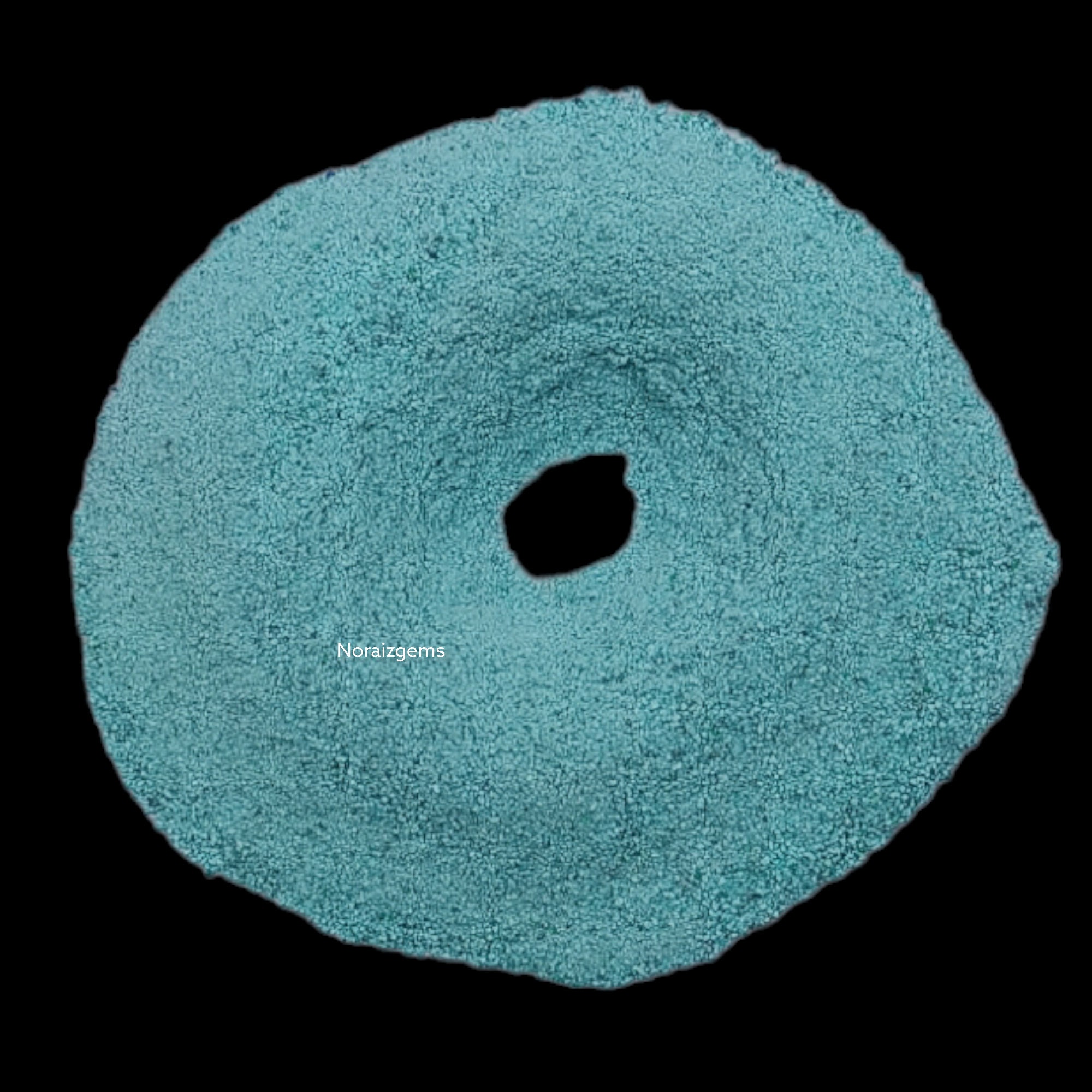 Gemstone Crushed Black Doted Turquoise Powder, Thick Powder Dust ...
