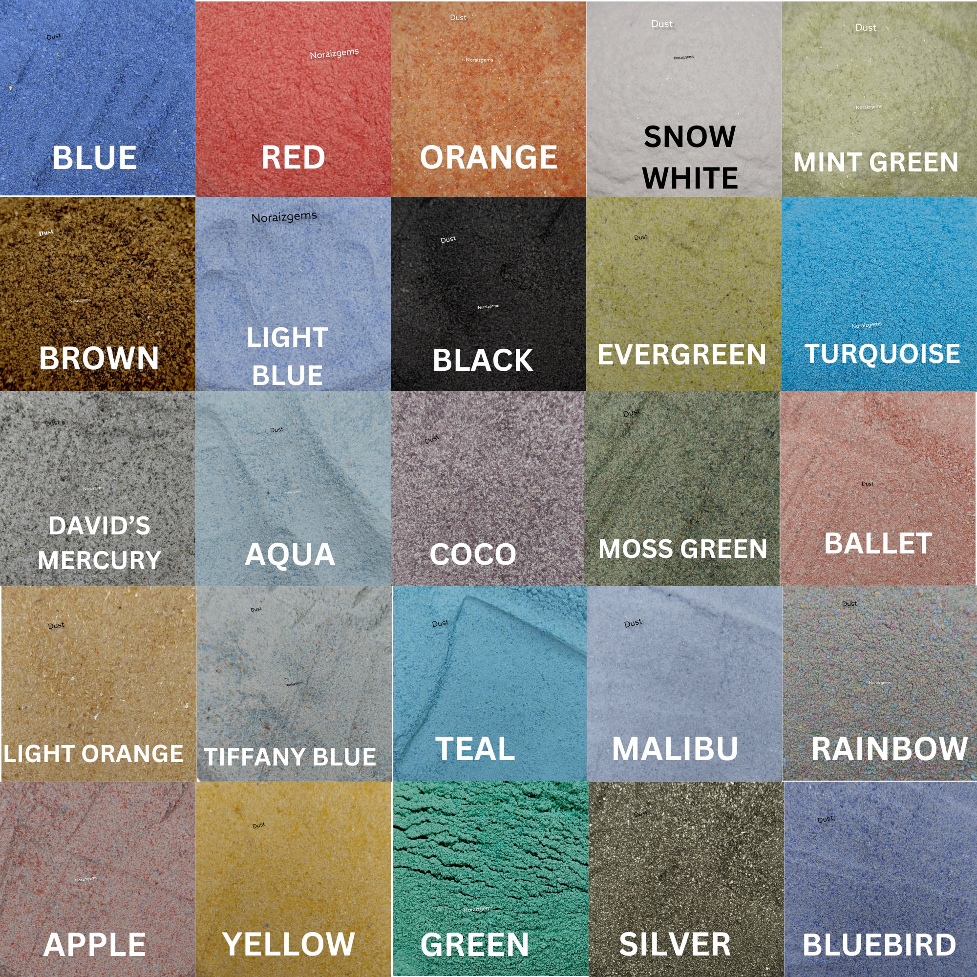 Colored Sand, Crushed Color Sand, Gemstone Dust Color Sand, More Than ...