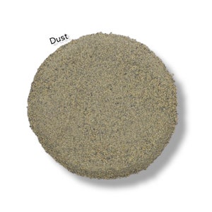 20 Crushed Gemstone Dust Powder, Fine Raw Stone Dust Powder for Ring ...